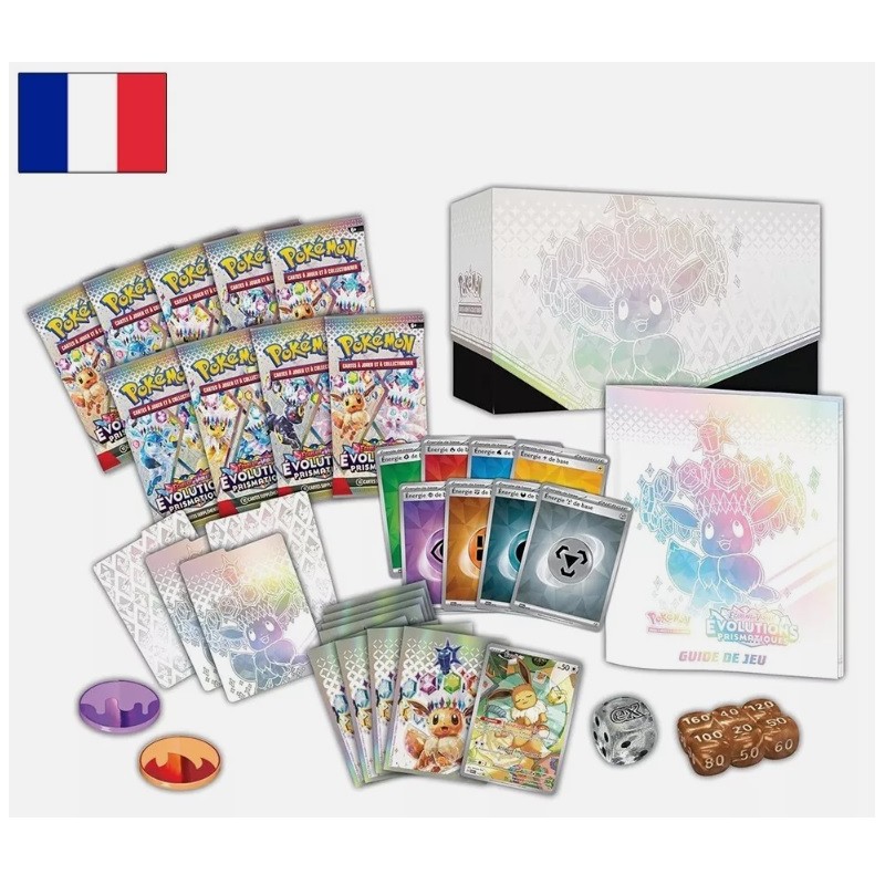 Pokémon SV8.5 Evolutions Prismatiques Elite Trainer Box FRENCH